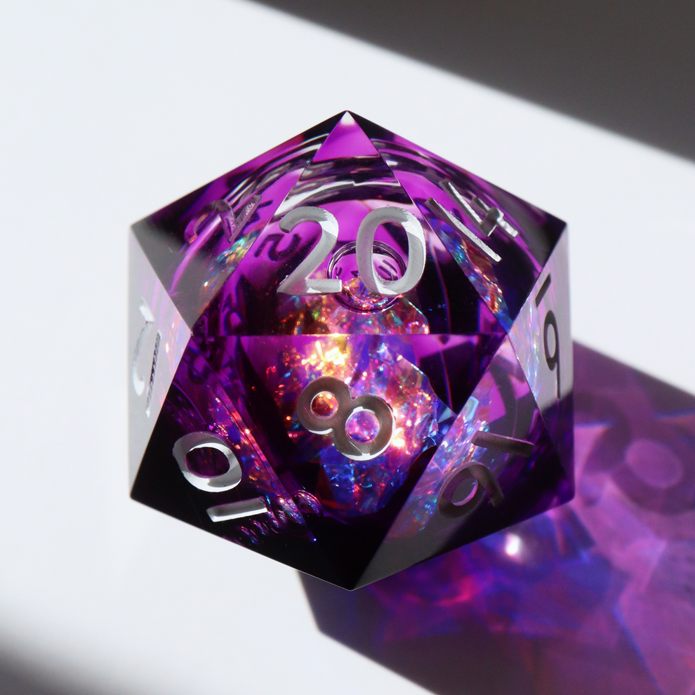 Warlock Deluxe Liquid Core Chonk 40mm Oversized D20 – Everything Dice