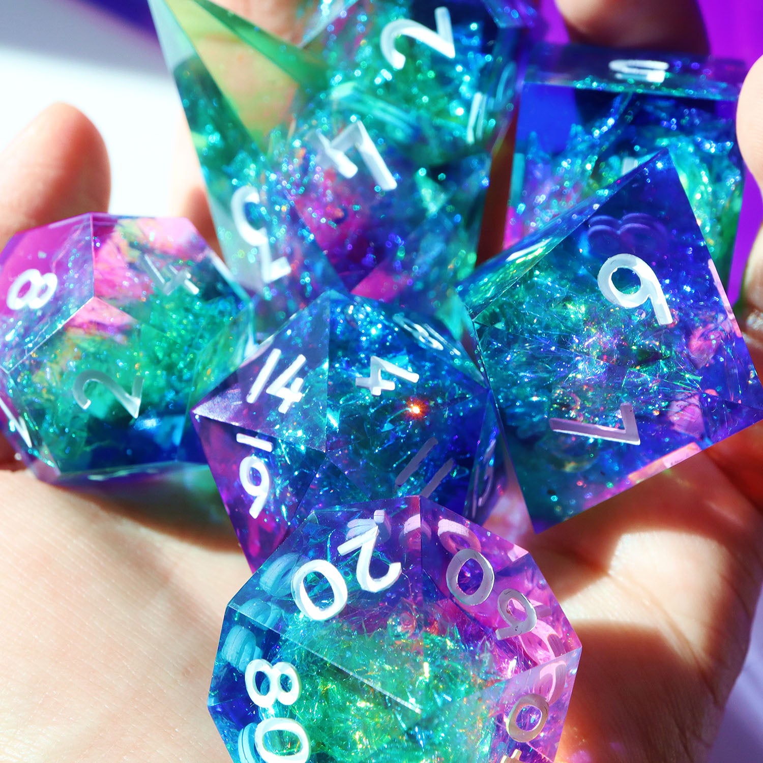 Handmade Sharp Edge Tabletop Gaming Dice – Everything Dice