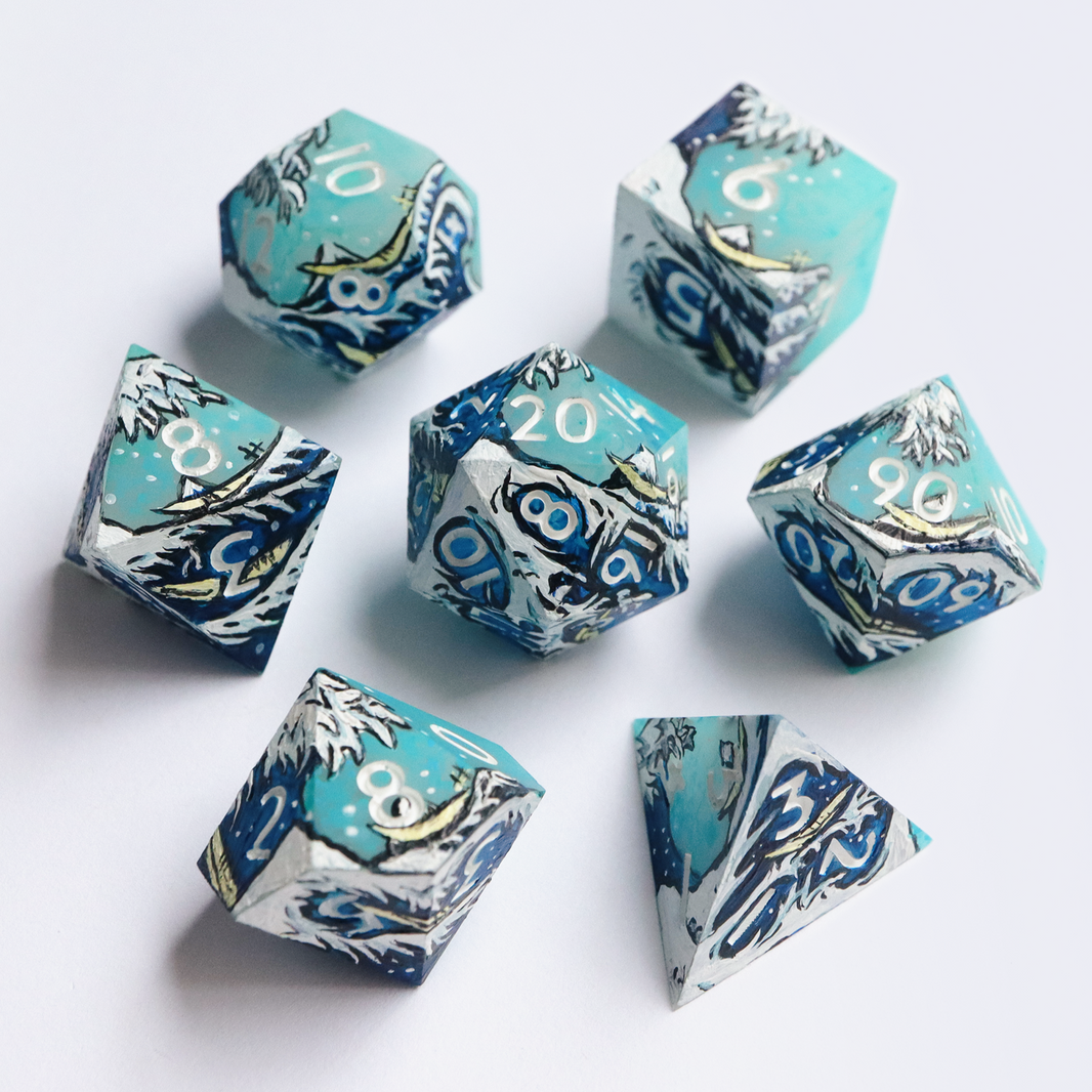 EVERYTHING DICE - handmade sharp edge dice for DnD & tabletop games ...