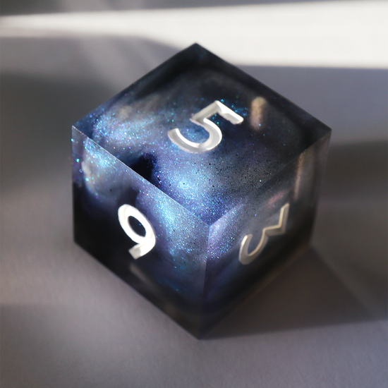 The Premonition Smoke Dice - Sharp Edge Resin Dice Set – Everything Dice