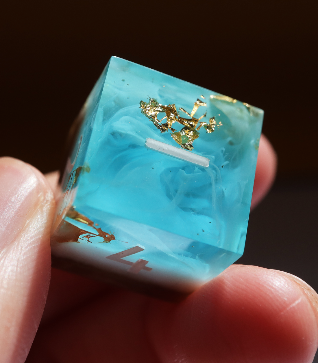 Riptide Ocean Dice - Sharp Edge Resin Dice Set – Everything Dice