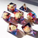 Sunrise Sonata Cloud Dice - Sharp Edge Resin Dice Set – Everything Dice