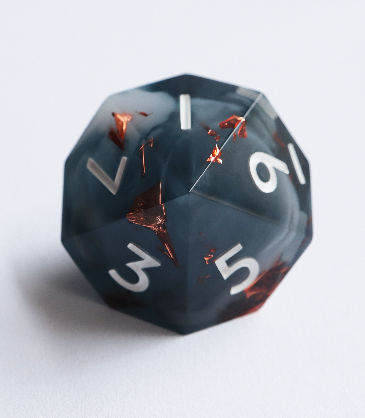 The Terror Smoke Dice - Sharp Edge Resin Dice Set – Everything Dice