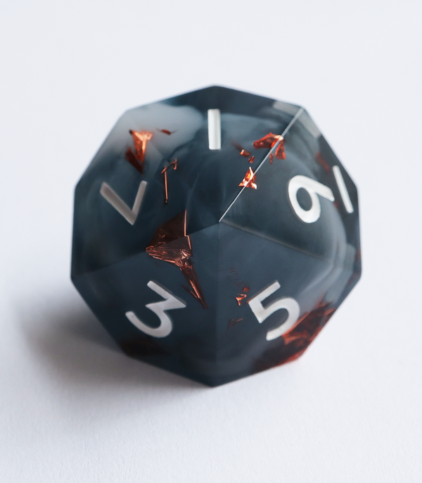 The Terror Smoke Dice - Sharp Edge Resin Dice Set – Everything Dice